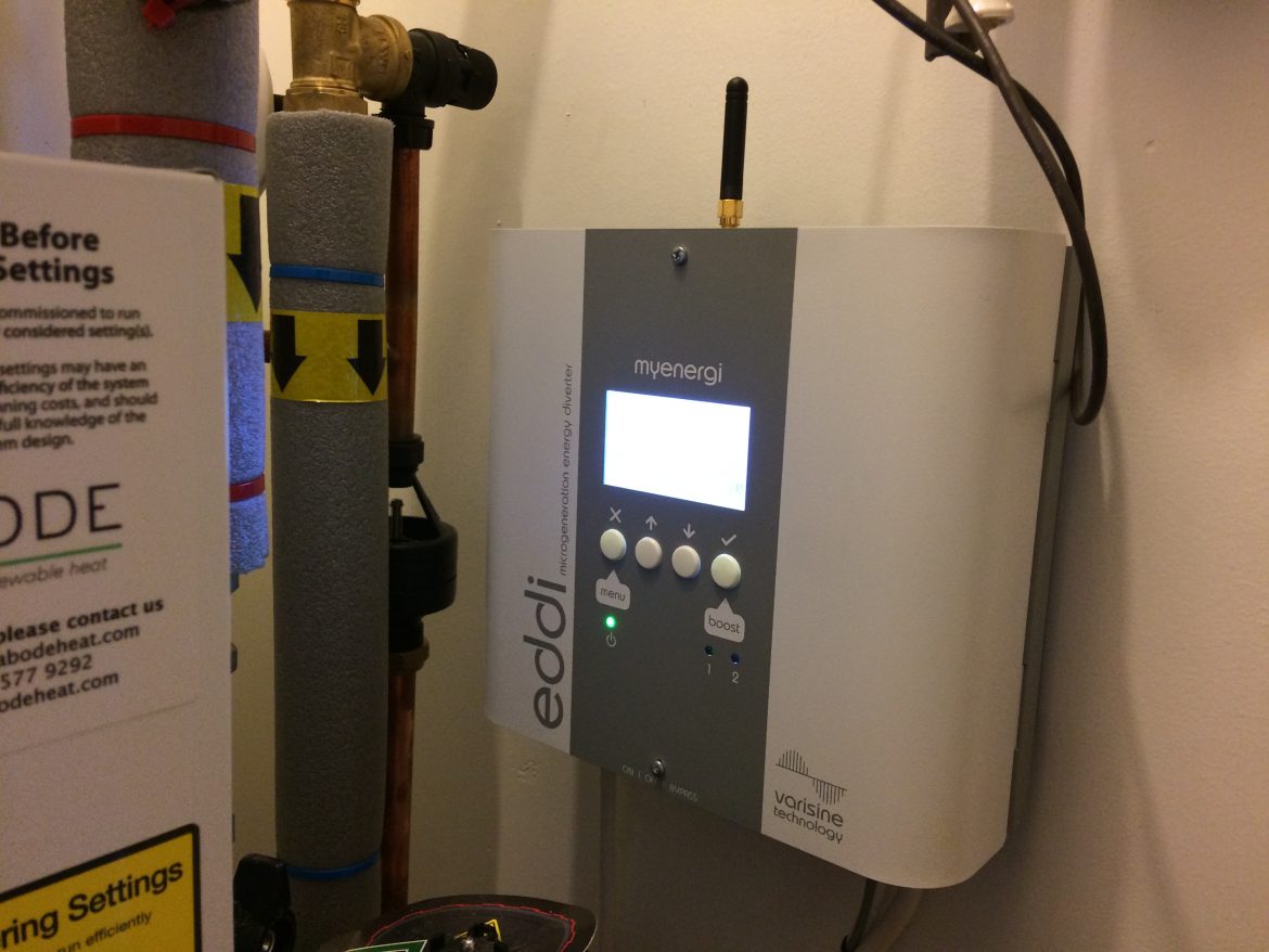 Eddi smart switch to Mitsubishi Ecodan installed by Abode – Abode ...